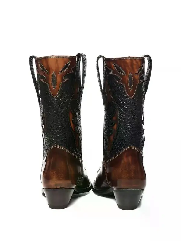 GOLDEN GOOSE Cowboy Boots - Brown