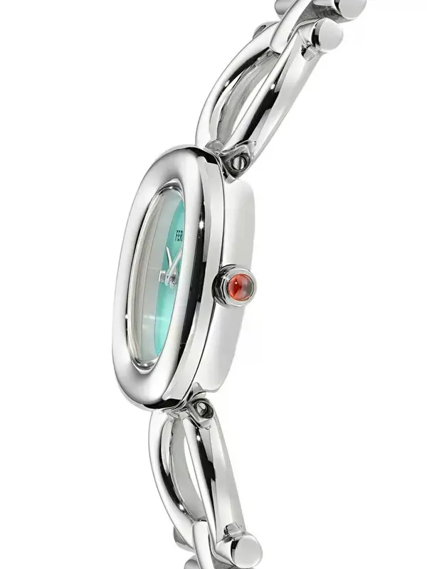 FERRAGAMO Double Gancini 25mm Watch - Blue