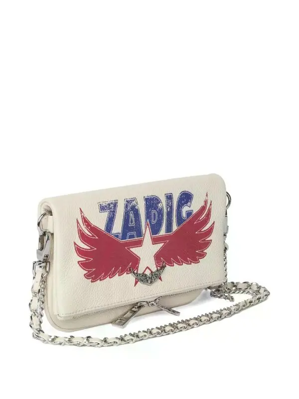 Zadig&Voltaire Nano America Shoulder Bag - White