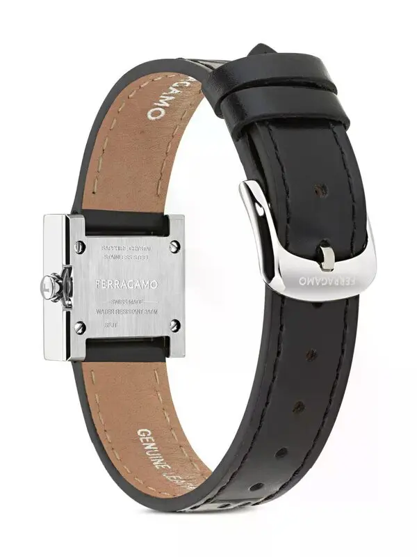 FERRAGAMO Portrait Quartz 20mm Watch - Black
