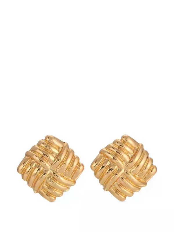 HEAVEN MAYHEM Wind Stud Earrings - Gold