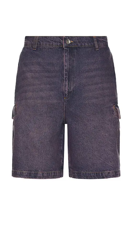 FLANEUR Denim Cargo Shorts