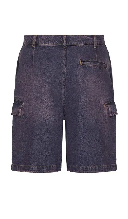FLANEUR Denim Cargo Shorts