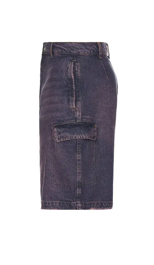 FLANEUR Denim Cargo Shorts