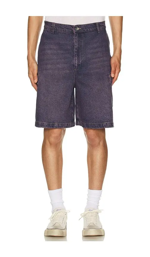 FLANEUR Denim Cargo Shorts