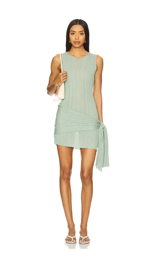 Lioness Soleil Mini Dress - Matcha