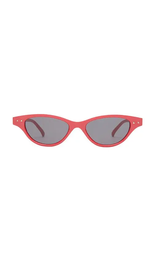 AIRE Cybeles Sunglasses - Scarlet & Smoke Mono