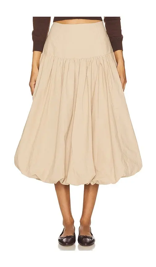 Astr The Label Laryn Bubble Hem Skirt
