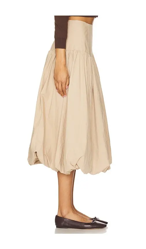 Astr The Label Laryn Bubble Hem Skirt
