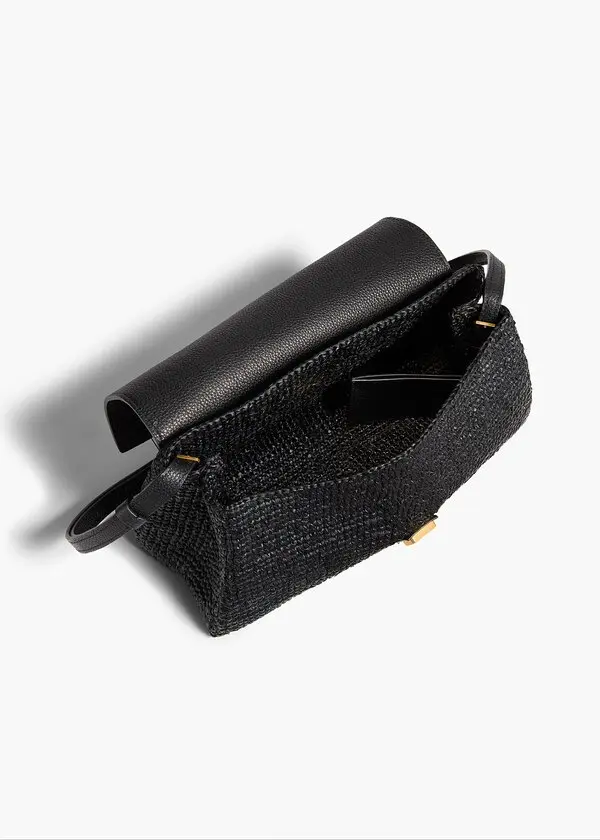 Khaite Raffia Crossbody Bag
