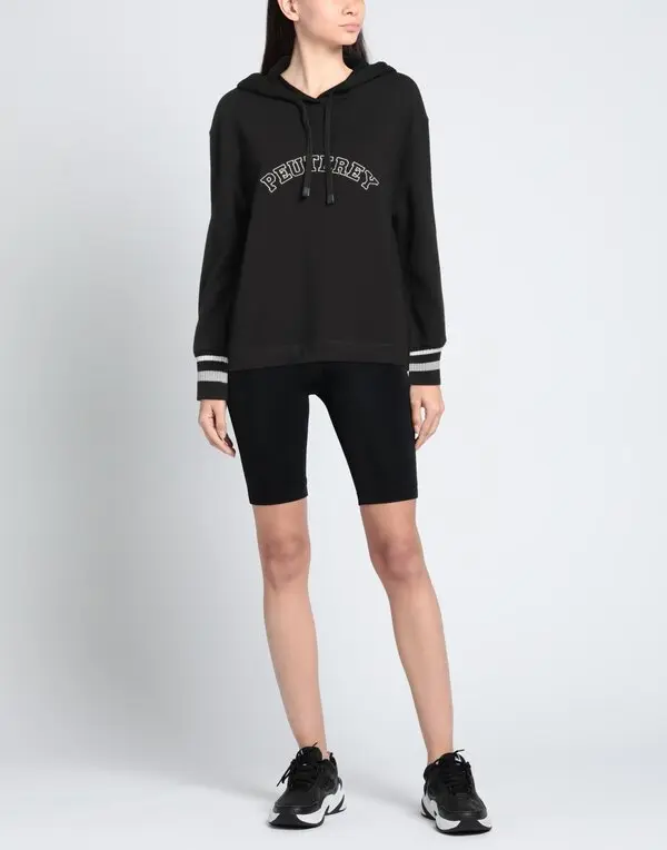 Peuterey Cotton Sweatshirt With Appliqués And Embroidered Logo
