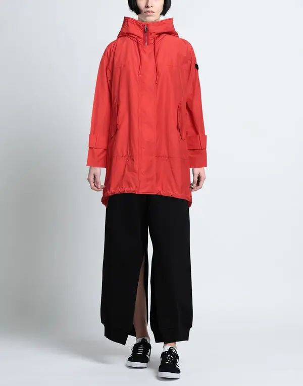 Peuterey Overcoat - Tomato Red