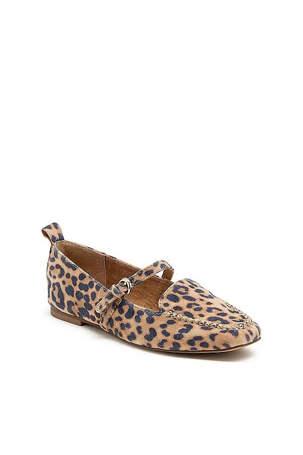 KELSI DAGGER BROOKLYN Ferry Mary Jane Loafers - Leopard