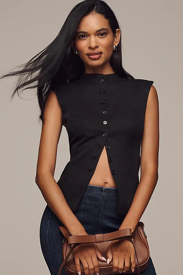 REFORMATION Lottie Vest Top