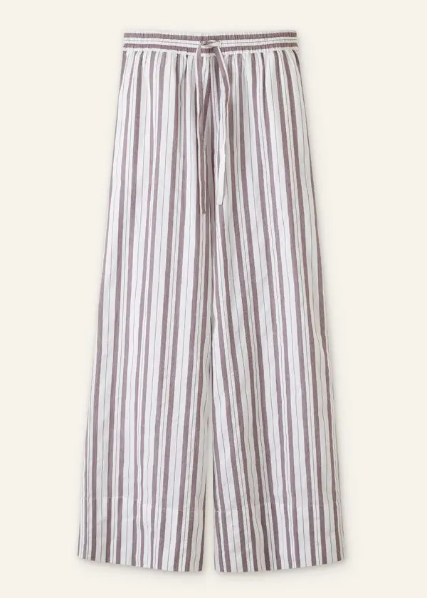 ME+EM Striped Drawstring Beach Pant