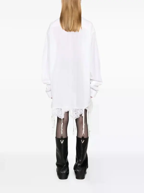 Balenciaga Lace-trim Shirt
