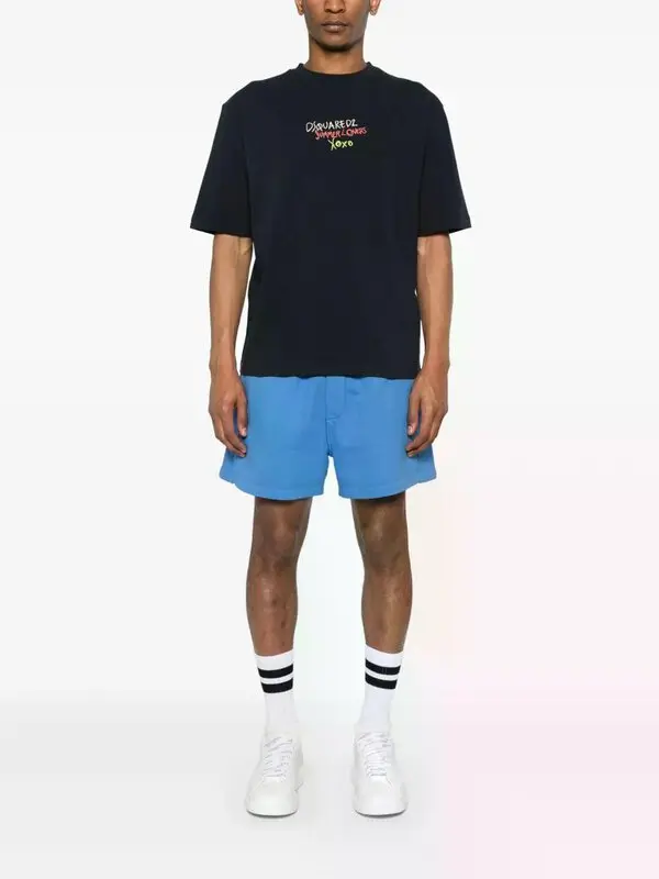 Dsquared2 Logo-embroidered Shorts