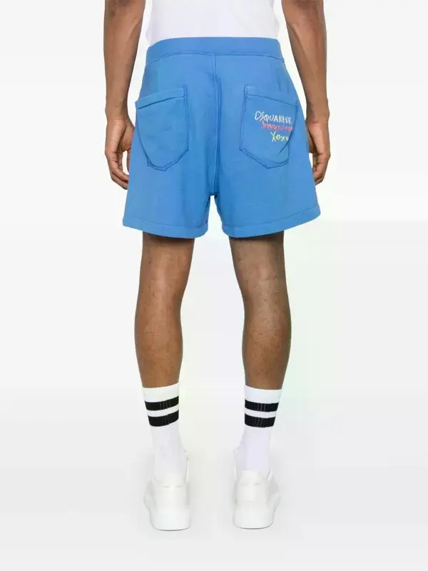 Dsquared2 Logo-embroidered Shorts