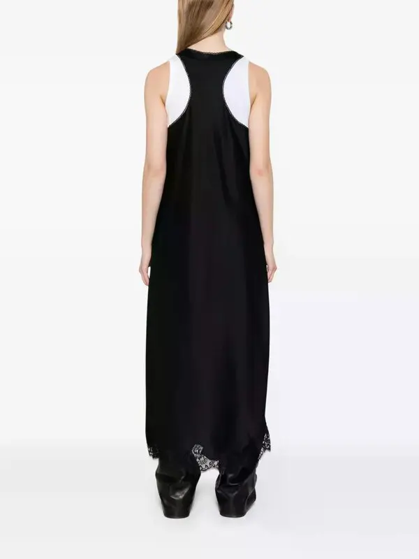 Balenciaga Satin Midi Dress