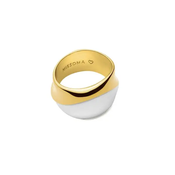 MISSOMA Sculptural Molten Statement Ring