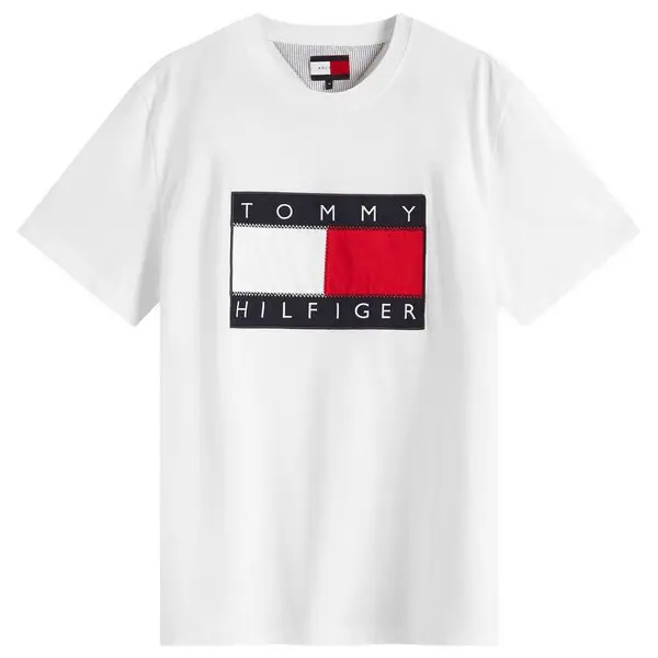 Tommy Hilfiger Gi Sailing Flag T-shirt - White