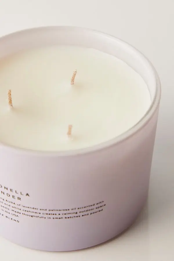SKEEM Aura Triple Wick Candle - Lavender