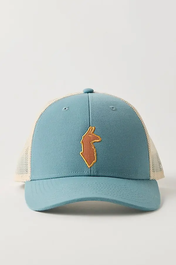COTOPAXI Llama Map Trucker Hat - Everglade
