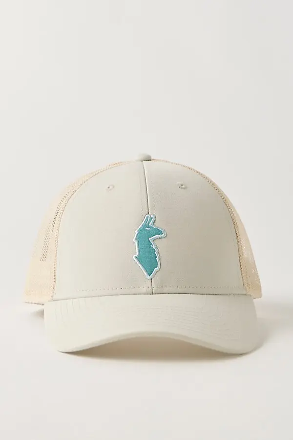COTOPAXI Llama Map Trucker Hat - Mineral