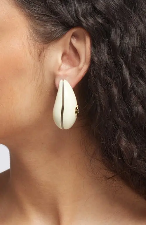Tory Burch Wave Clip-on Earrings