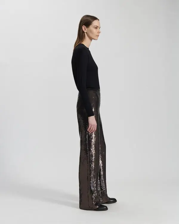 Veronica De Piante Lexi Sequin Trousers