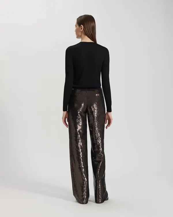 Veronica De Piante Lexi Sequin Trousers