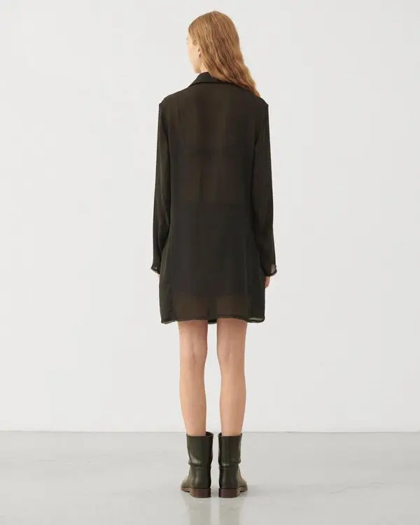 Veronica De Piante Lucas Coat In Georgette