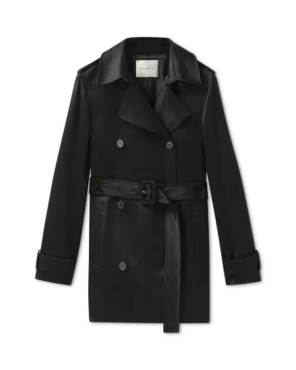 Veronica De Piante Charlotte Viscose Trench Coat