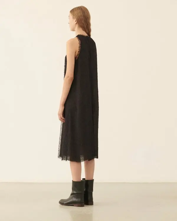 Veronica De Piante Marina Lace Dress In Black - 70% Off | Editorialist