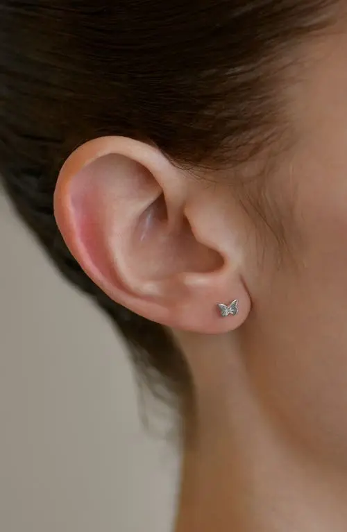 Anzie Jac + Jo Icon Mini Butterfly Stud Earrings