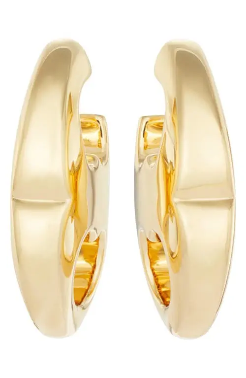 Tory Burch Gemini Link Earrings - Light Brass