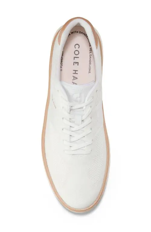 Cole Haan Grandpro Featherarc Sneaker - Optic White/natural Vachetta