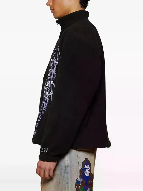 WARREN LOTAS Embroidered Half-zip Sweatshirt