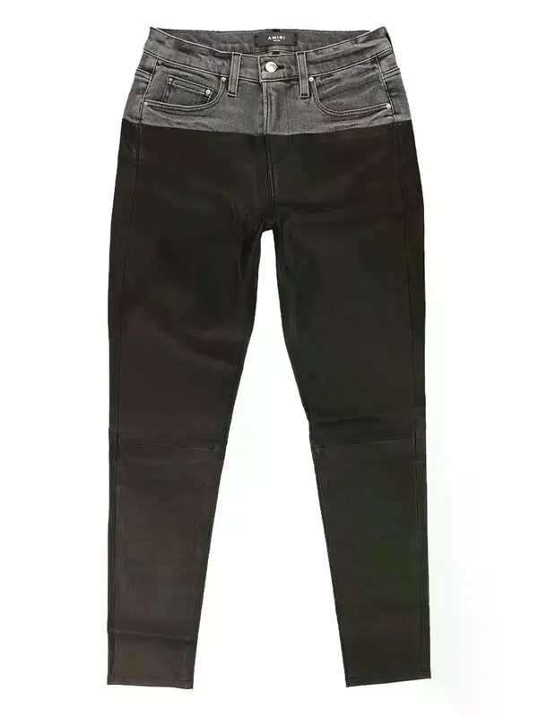 Amiri Leather Trousers