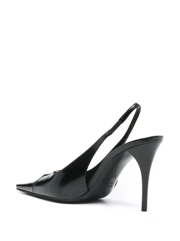 Saint Laurent Babylone Breteuil Pumps - Black