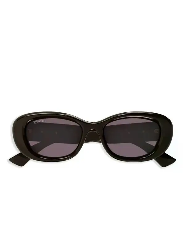 Gucci Double G Sunglasses - Brown