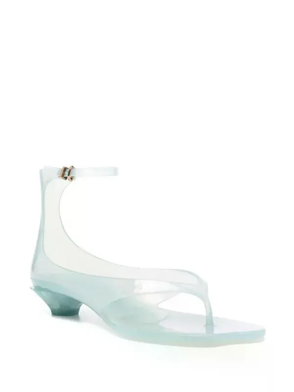 Chloé Jelly Sandals - White