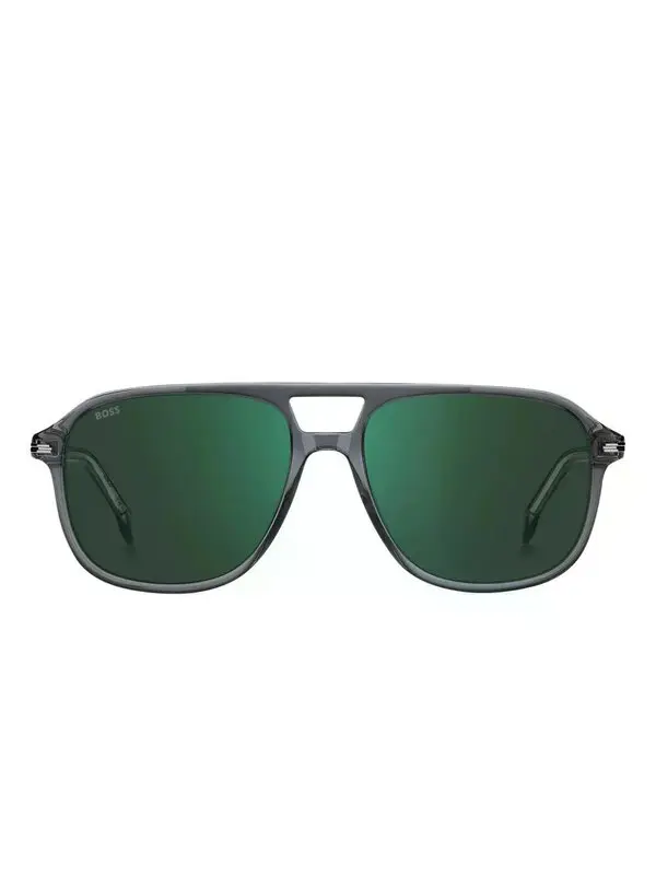 BOSS Square-frame Sunglasses - Grey