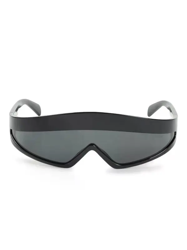 Prada Shield Frame Sunglasses - Black