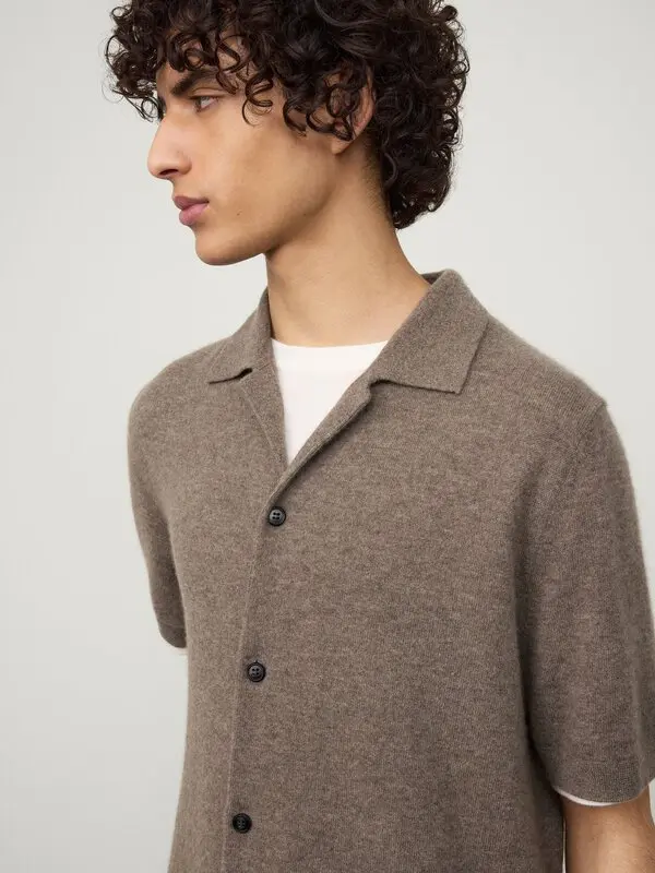 LISA YANG Angus Shirt - Truffle