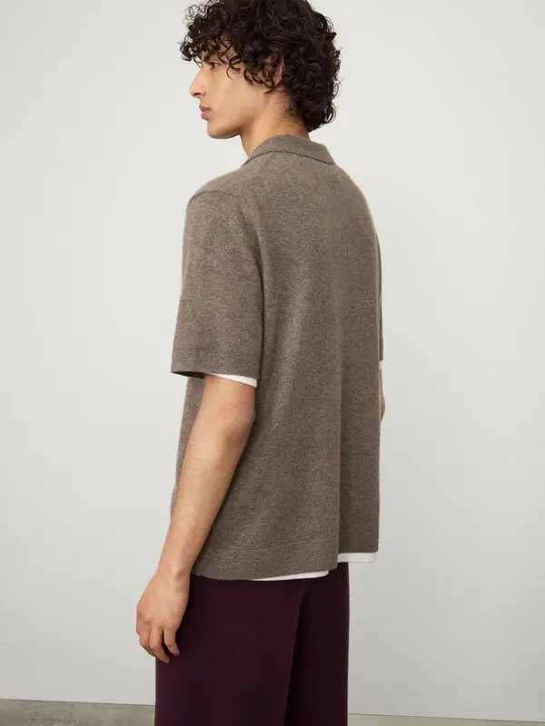 LISA YANG Angus Shirt - Truffle