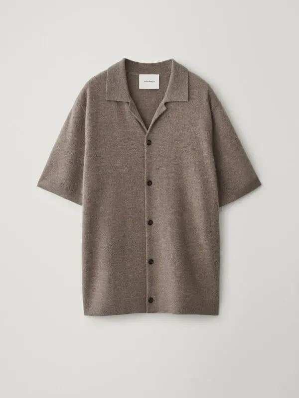 LISA YANG Angus Shirt - Truffle