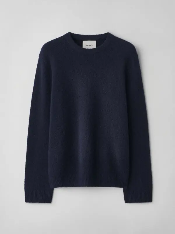 LISA YANG The Baxter Sweater - Navy