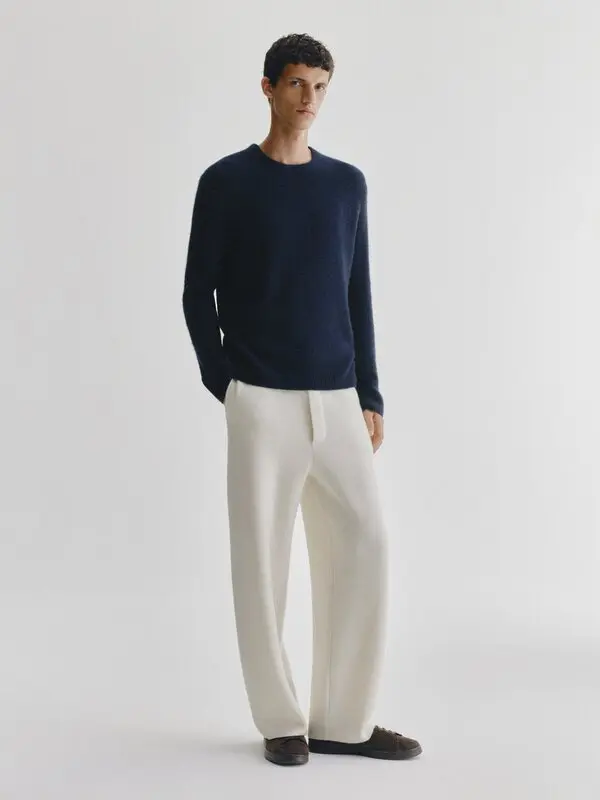 LISA YANG The Baxter Sweater - Navy