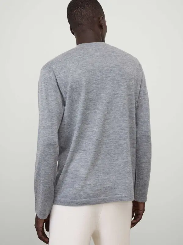 LISA YANG STORE The Nathaniel Sweater - Mist